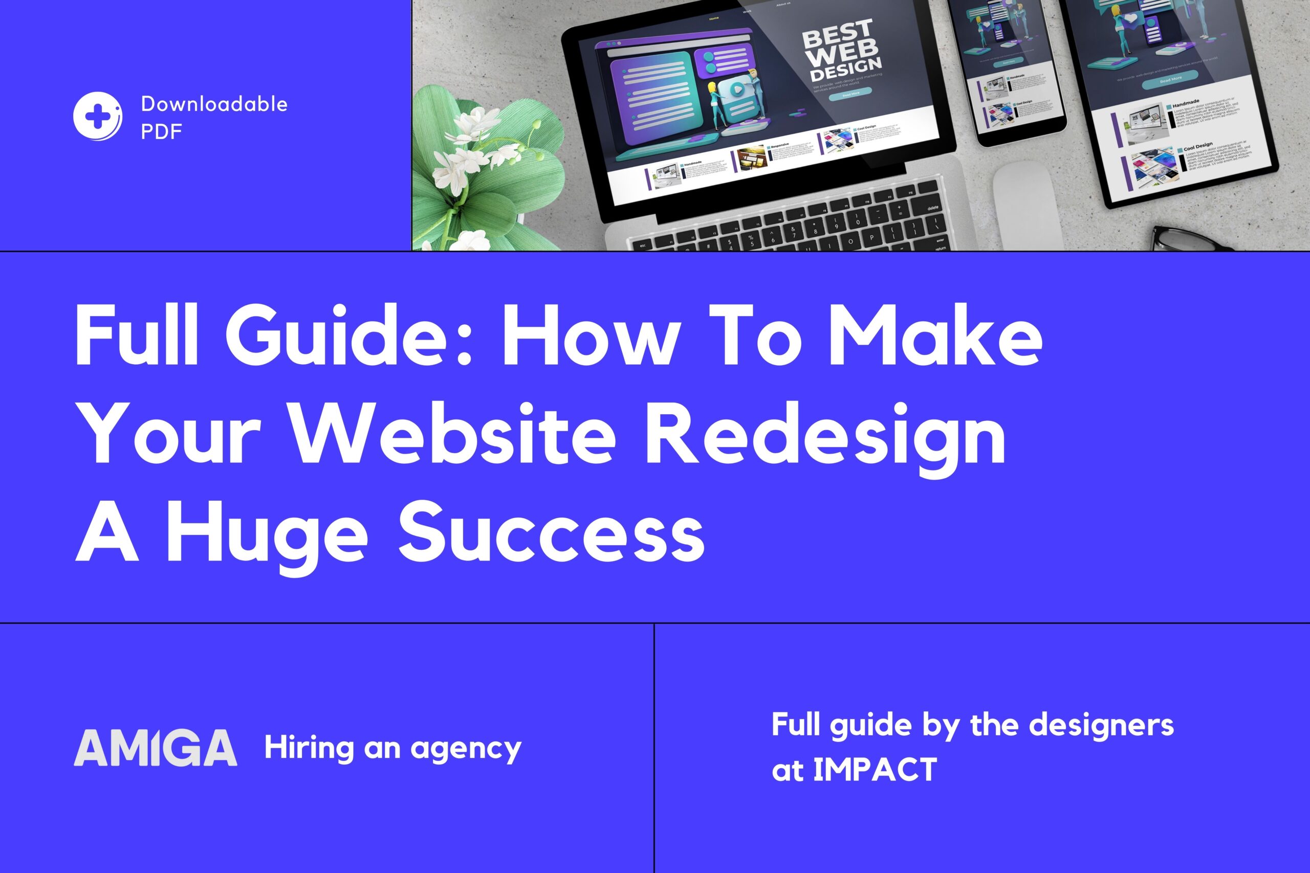 Full Guide: How To Make Your Website Redesign A Huge Success - Amiga | Web Design & Development
